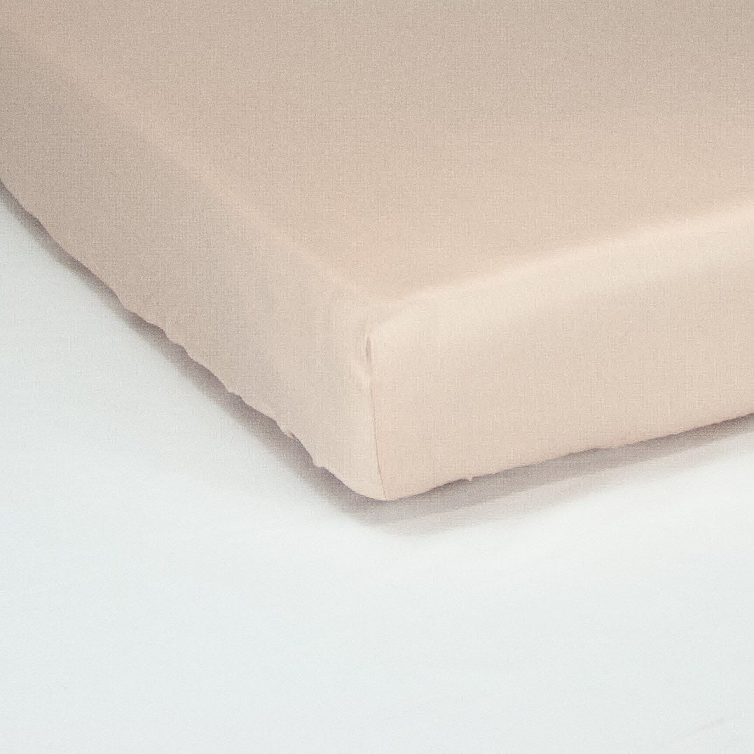Blush Pink Fitted Cot Sheets | Organic Cotton | Coco & Henry